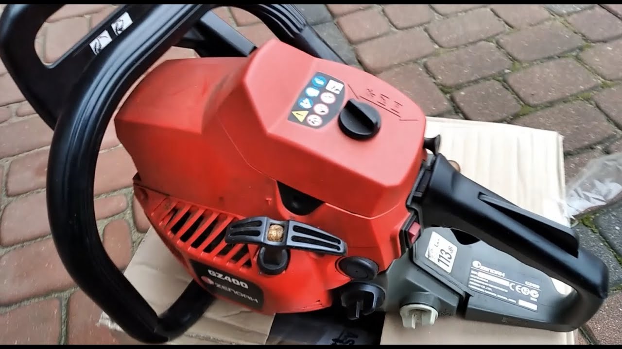 RedMax Zenoah GZ400 (GZ4000) - pilarka prezent - pierwowzór pilarki ...