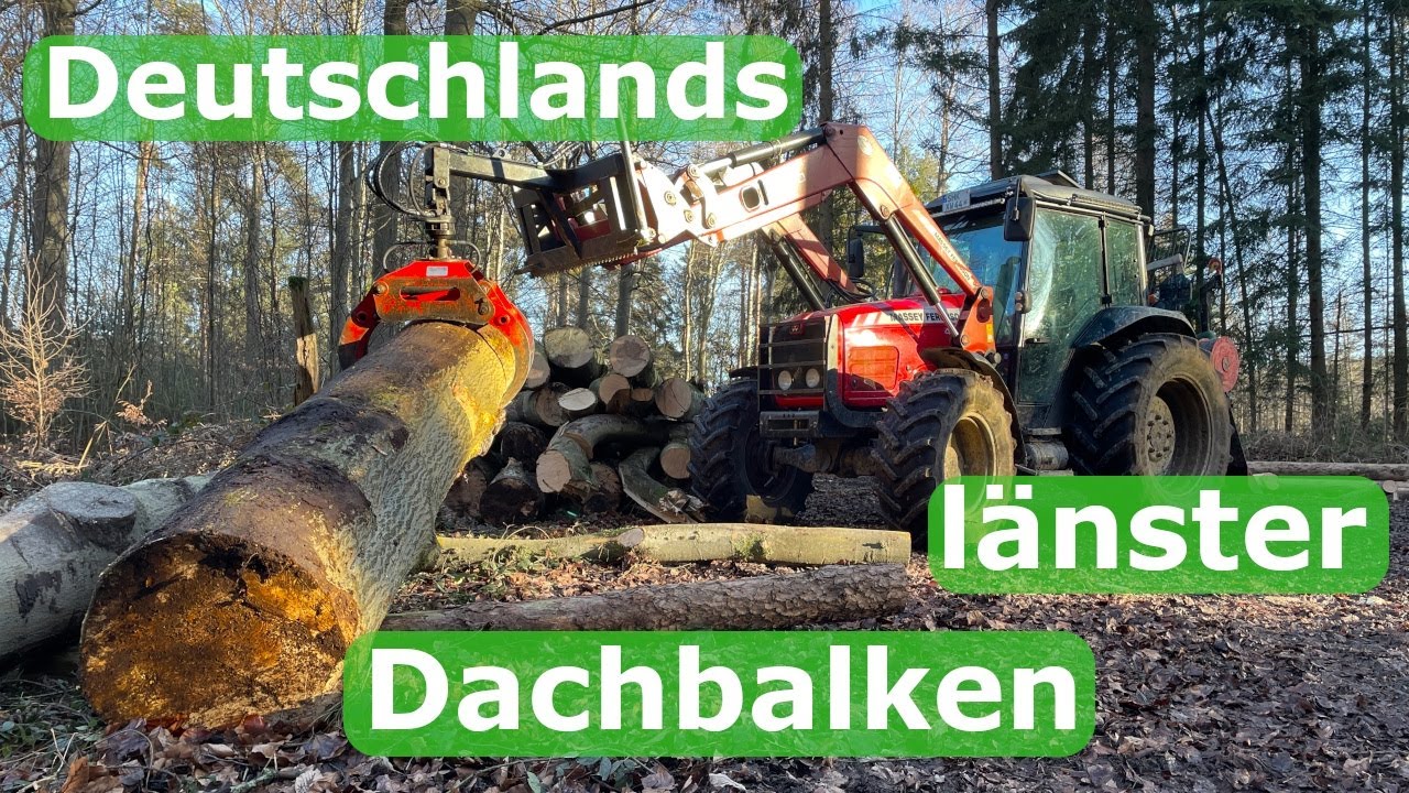 Die wahrscheinlich längste Firstpfette der Welt - YouTube