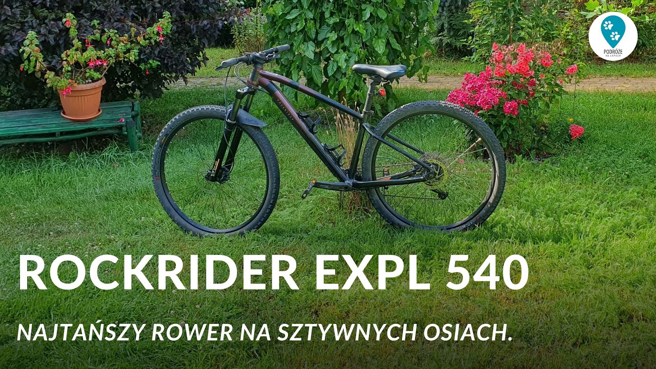 Rockrider EXPL 540 - dobra rama i powietrzny amortyzator poniżej 4000 ...