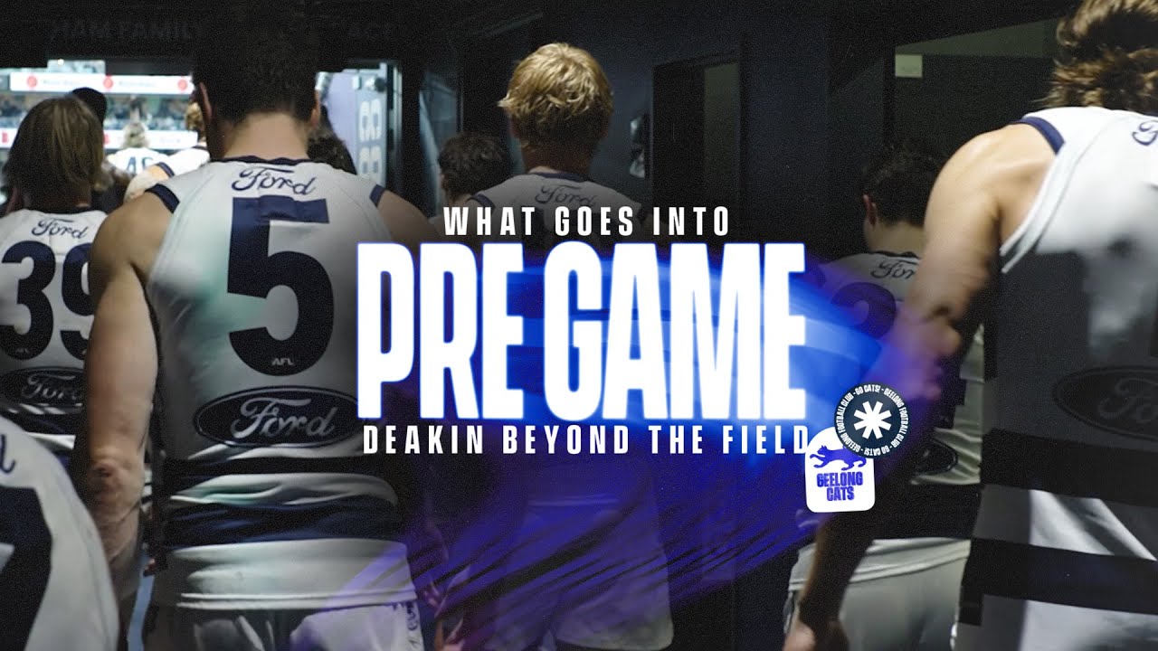 What Goes Into An AFL Pre Game? | Beyond The Field - YouTube