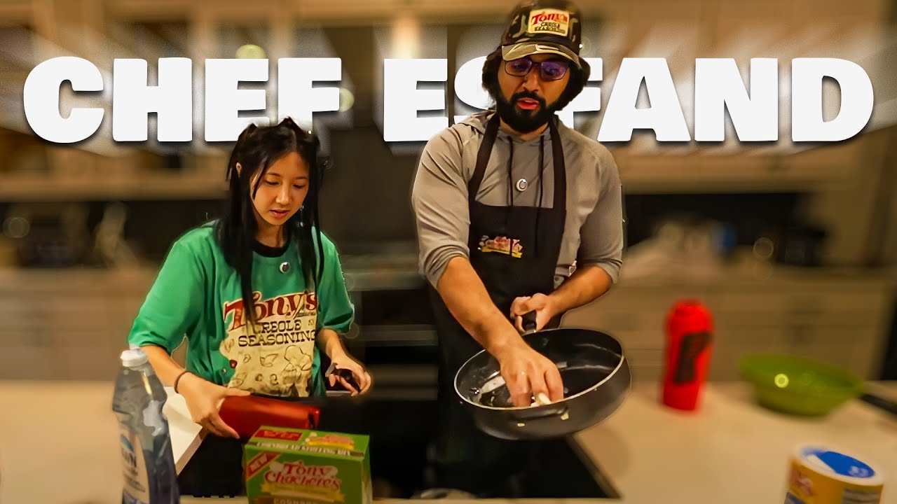 Chef Esfand Cooking Stream with T10Nat, Sebbywebz, & Arrav | Esfand ...