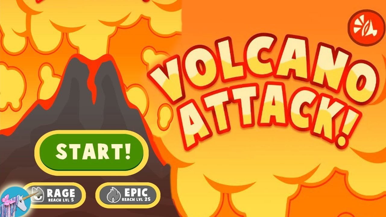 Volcano Attack gameplay - YouTube