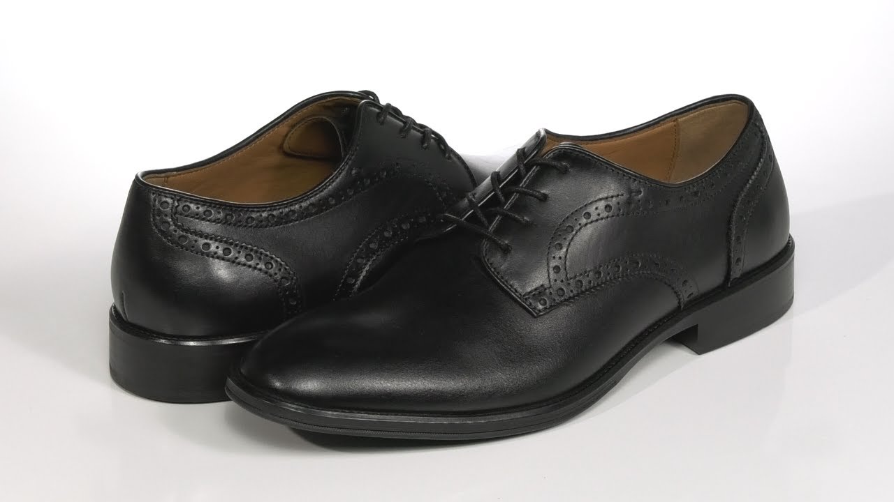 Johnston & Murphy Henrick Plain Toe SKU: 9488956 - YouTube