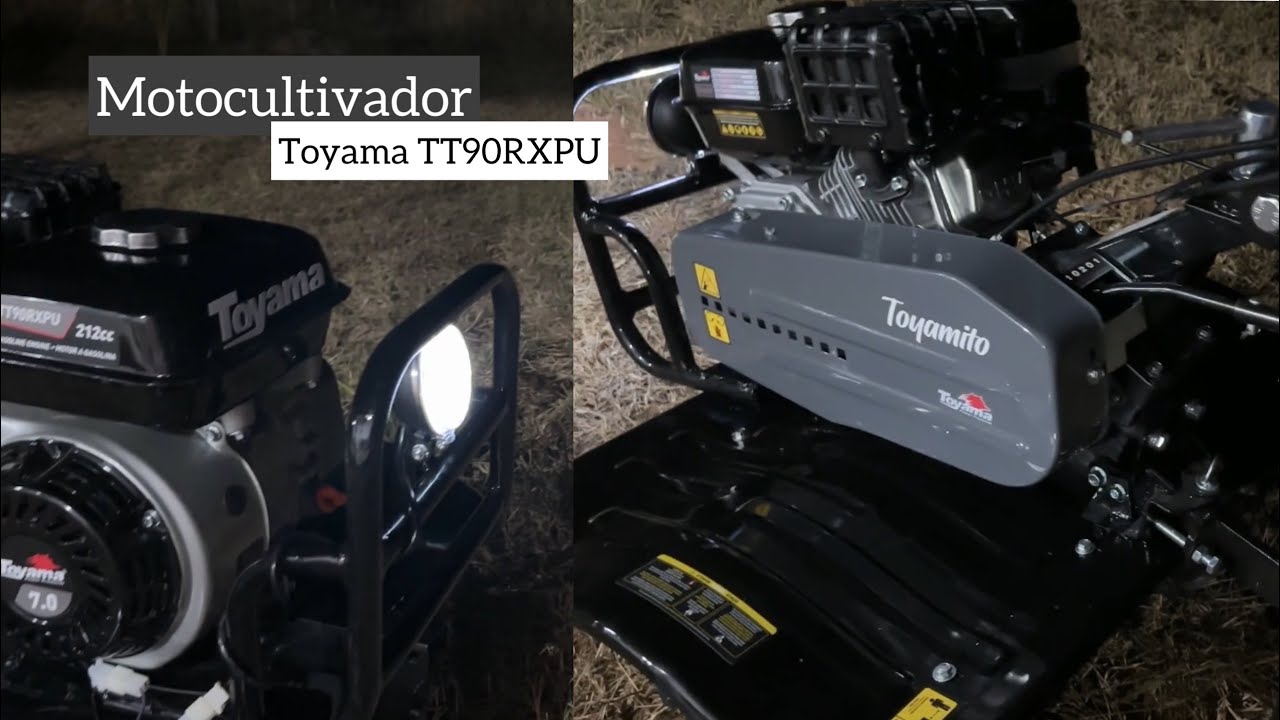 Chegou nosso “TRATORITO” 🚜Motocultivador Toyama TT90 🤠 - YouTube
