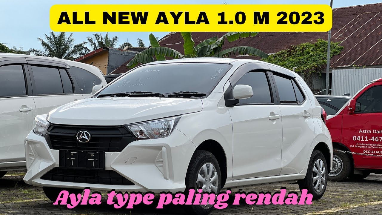 REVIEW ALL NEW AYLA 1.0 M || WARNA PUTIH - YouTube