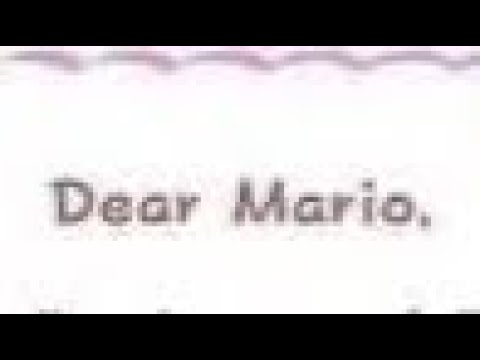 dear mario - YouTube
