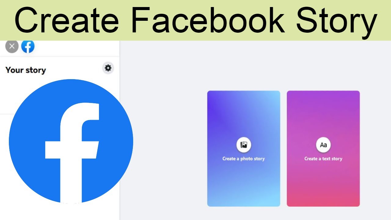 How to create story on Facebook? - YouTube