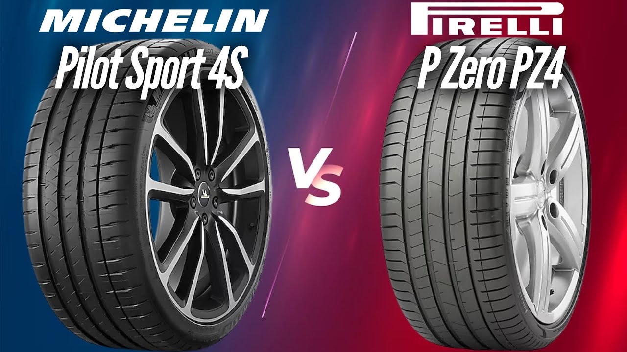 Michelin Pilot Sport 4S vs Pirelli P Zero PZ4 - YouTube
