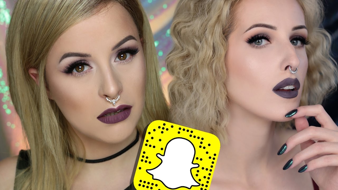 SNAPCHAT Filter Baddie Makeup Tutorial ft. Adrianna Grotkowska ...