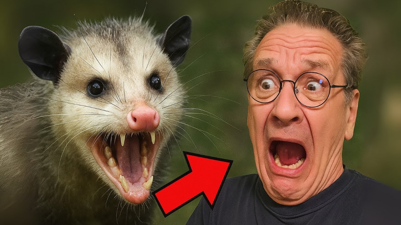 Are Canadian possums dangerous? - YouTube