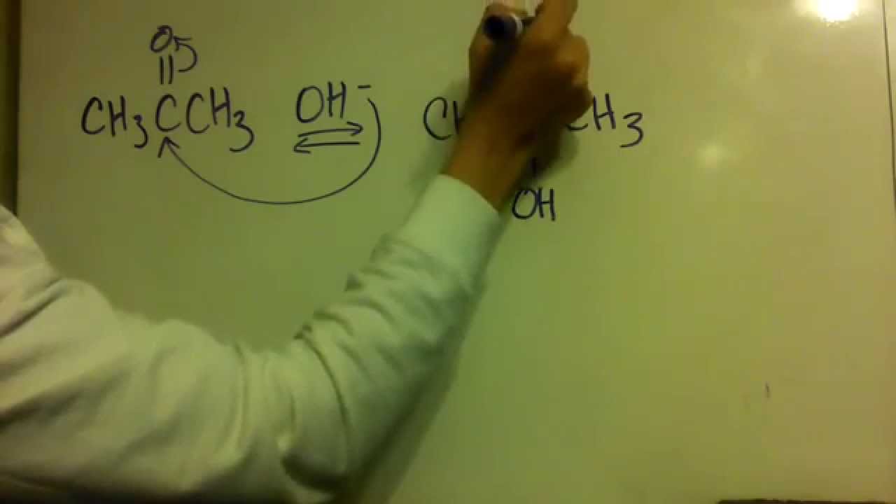 Base Catalyzed Hydration of a Ketone - Mechanism - YouTube