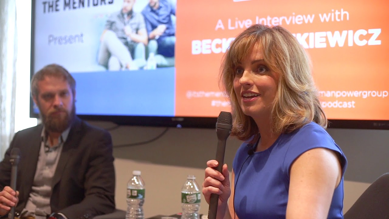 Becky Frankiewicz, President at ManpowerGroup with The Mentors (Live ...