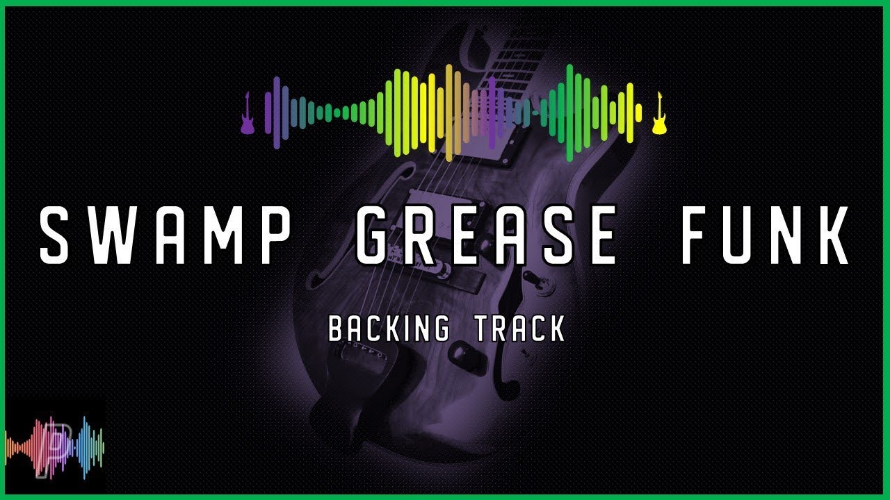 Swamp Grease Funk Backing Track in D Mixolydian Blues - YouTube