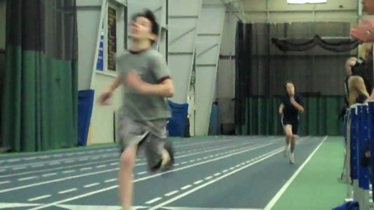 January 13th Youth Track Meet at Wheaton College - YouTube