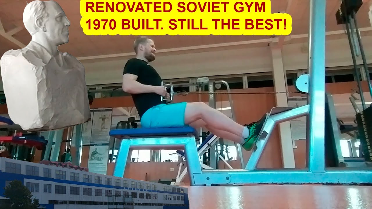 GIGANTIC SOVIET GYM REVIEW| St Petersburg, Russia. - YouTube