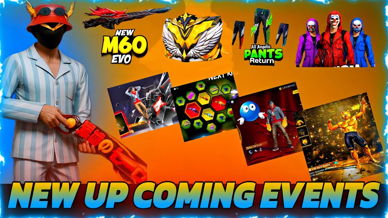 Free Fire New Up Coming Events Dates 100 % Confirm | Janaury Month 2026 ...
