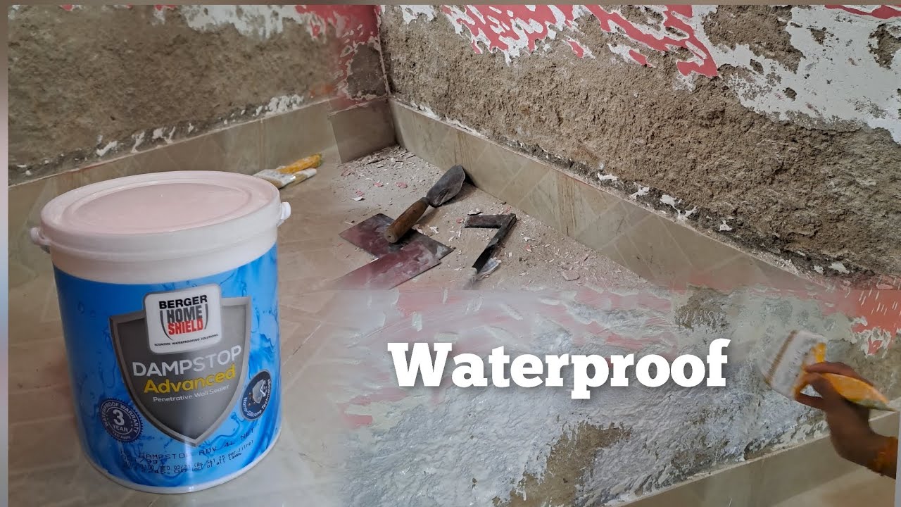 Home Shield Waterproof Dampstop Advanced - YouTube