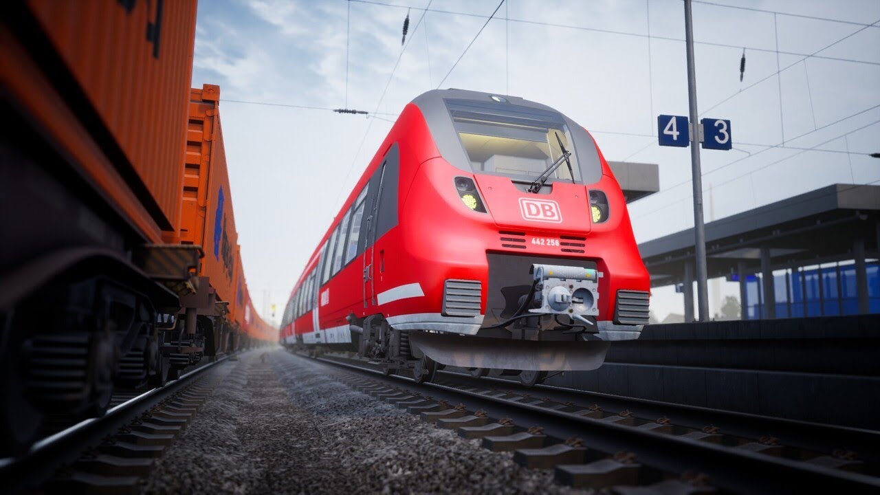 BR 442 Talent 2 DB | Schnellfahrstrecke Koln-Aachen | TSW 4 - YouTube