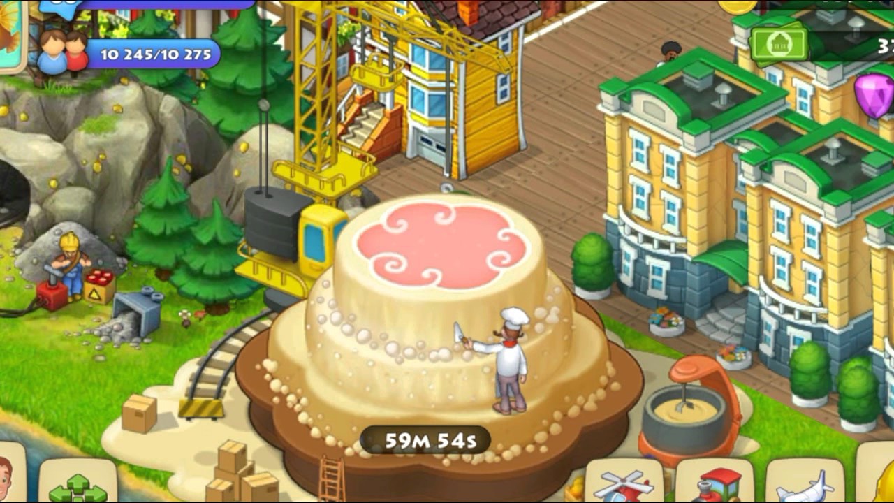 TOWNSHIP BIGGEST CAKE LAYER 3 !!!!!!! - YouTube