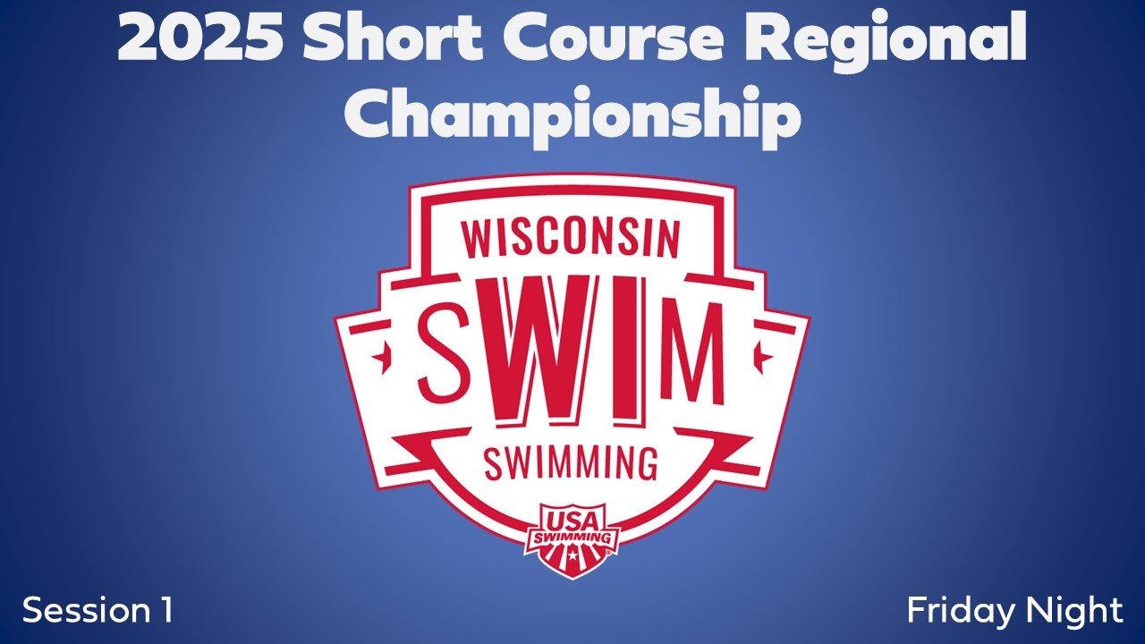 2025 Wisconsin Swimming Regional Champs - Session 1 - YouTube