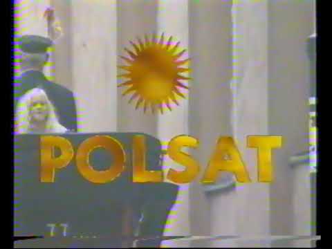Polsat - Ident oraz urywek zapowiedzi. 13.04.1996 r.