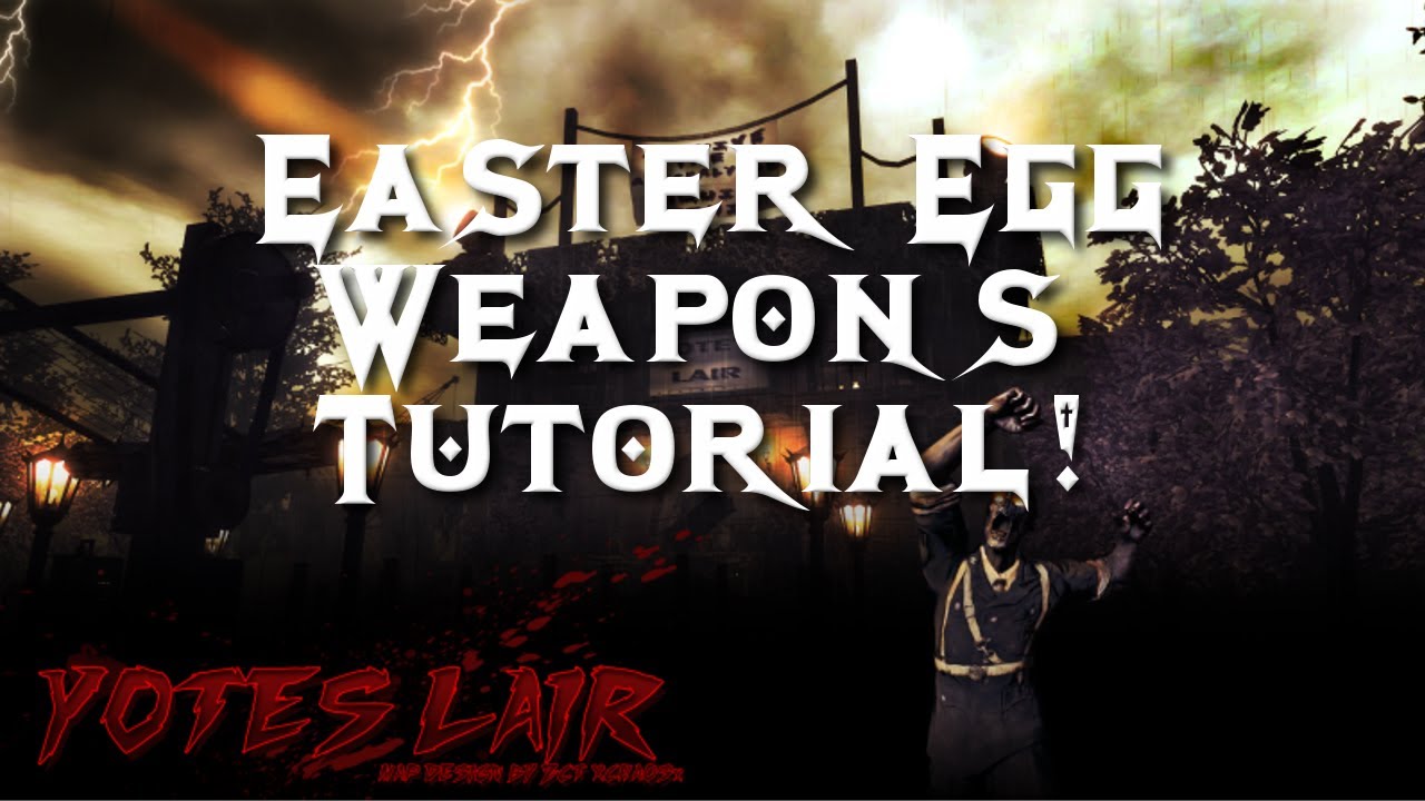 Yote's Lair Tutorial 4 Easter Egg Weapons! Toms Axe, Katana, Shovel and ...