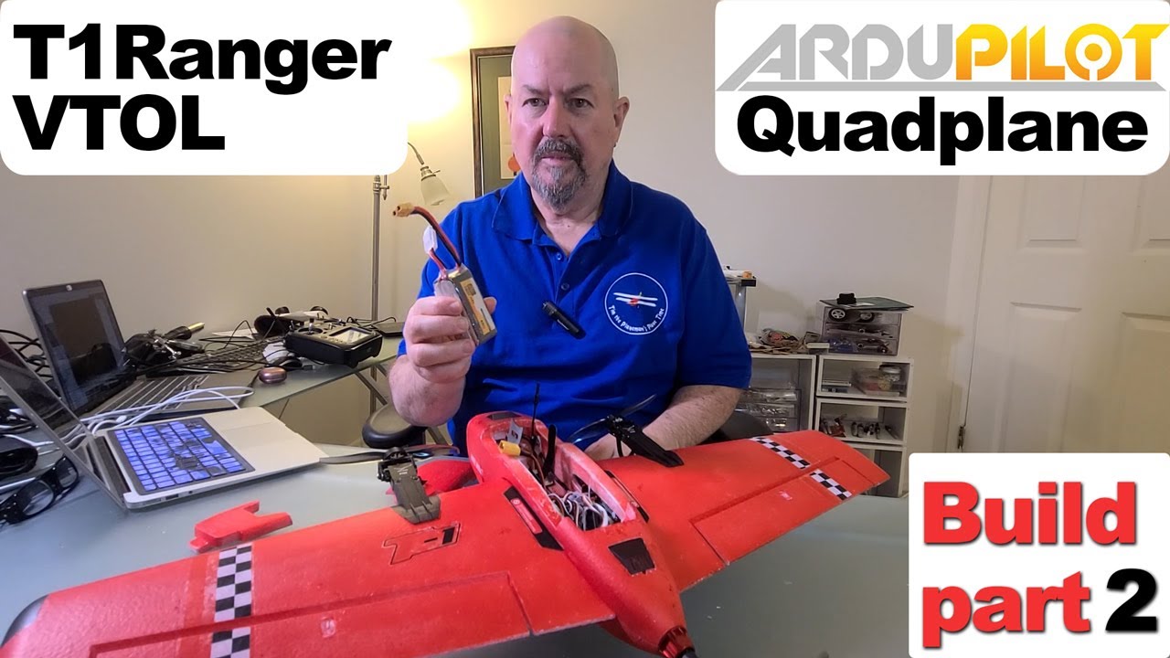 T1Ranger Assembled Part 2 - simplified Ardupilot QuadPlane setup - YouTube