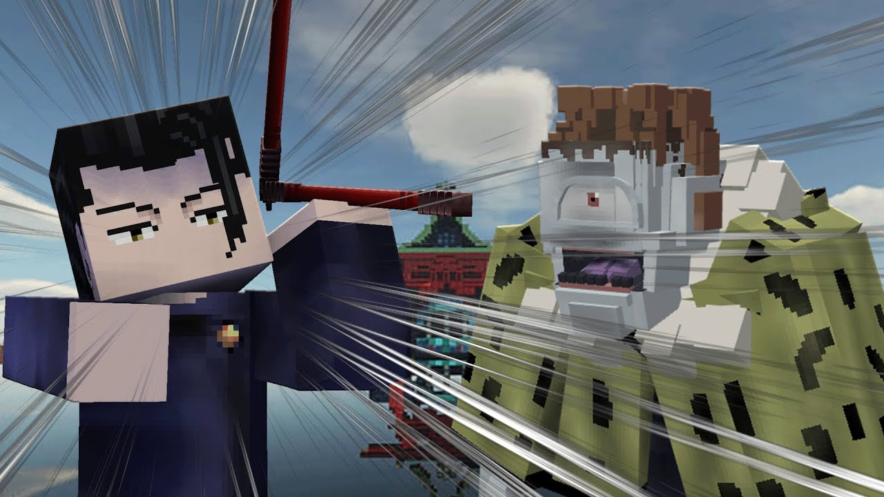 Geto VS Jogo - Minecraft Jujutsu Kaisen Mod - YouTube