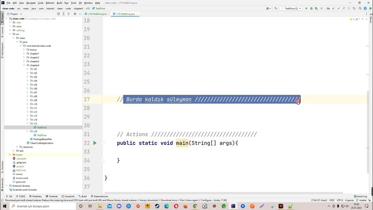 Clean Code Chapter04 - [1] Yorum Satırları Kötü Kodun Bastonudur - YouTube