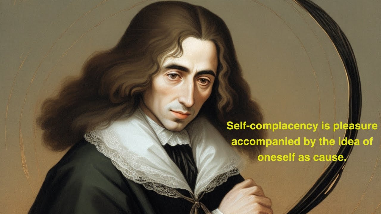 Self-complacency is pleasure accompanied by the idea of oneself as ...
