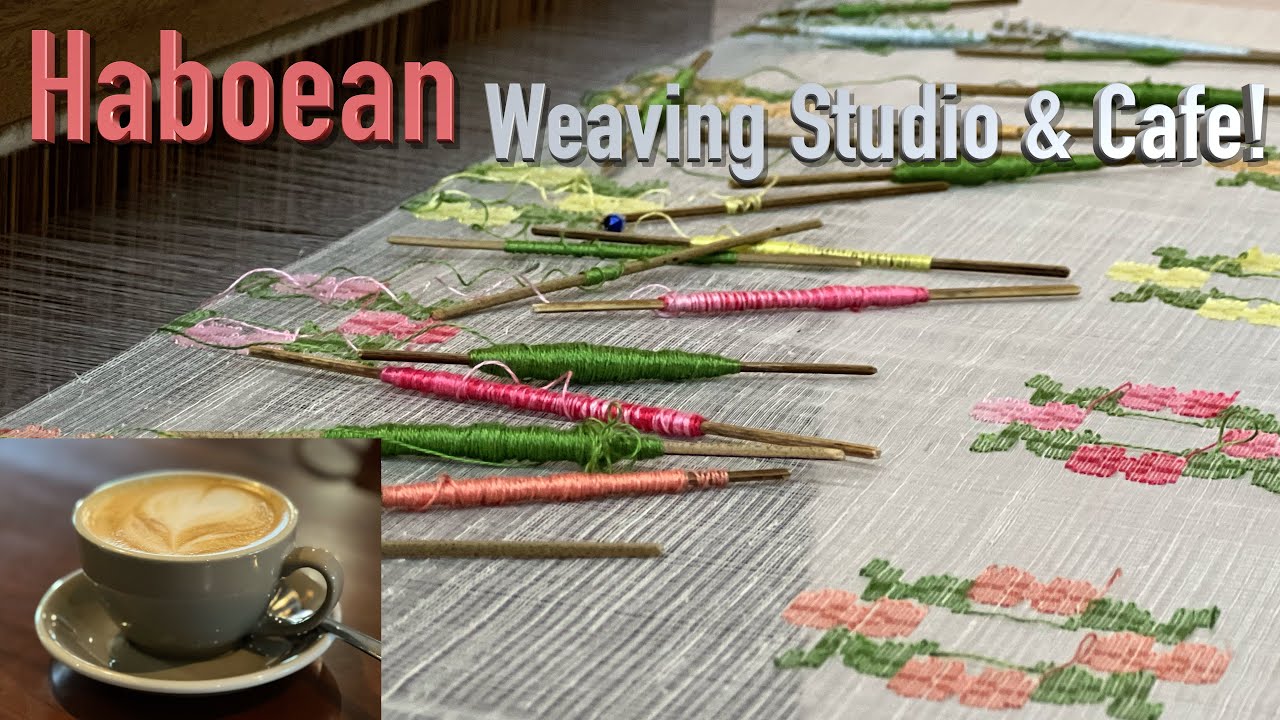 Haboean Weaving Studio & Cafe ☕️ 🇵🇭 #Haboean #Piña #aklan - YouTube