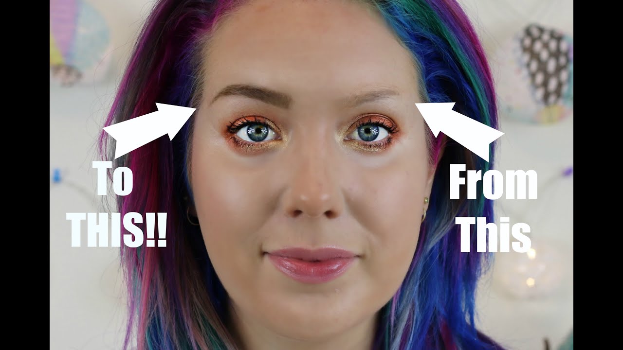 How To Perfect Natural Looking Eyebrows Jade Madden Youtube