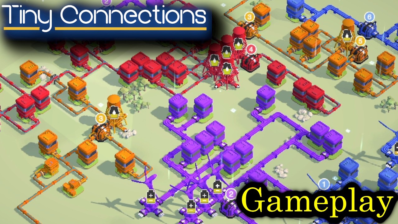 Water Management Connector | Tiny Connections [Gameplay] - YouTube