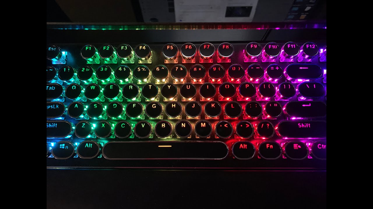 Random ASMR Series: Clickity-Clack Typewriter Keyboard - YouTube