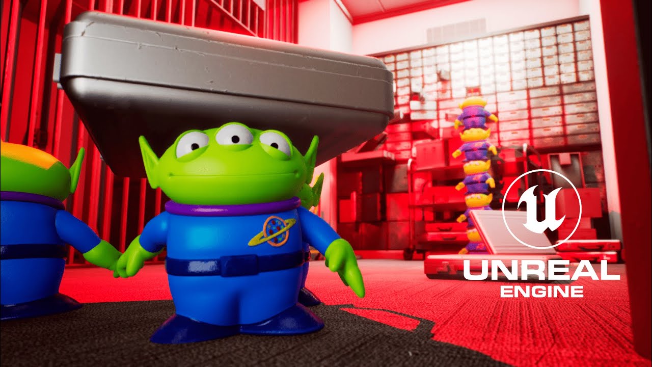 ToyStory: Aliens in trouble | Unreal Engine 5 - YouTube