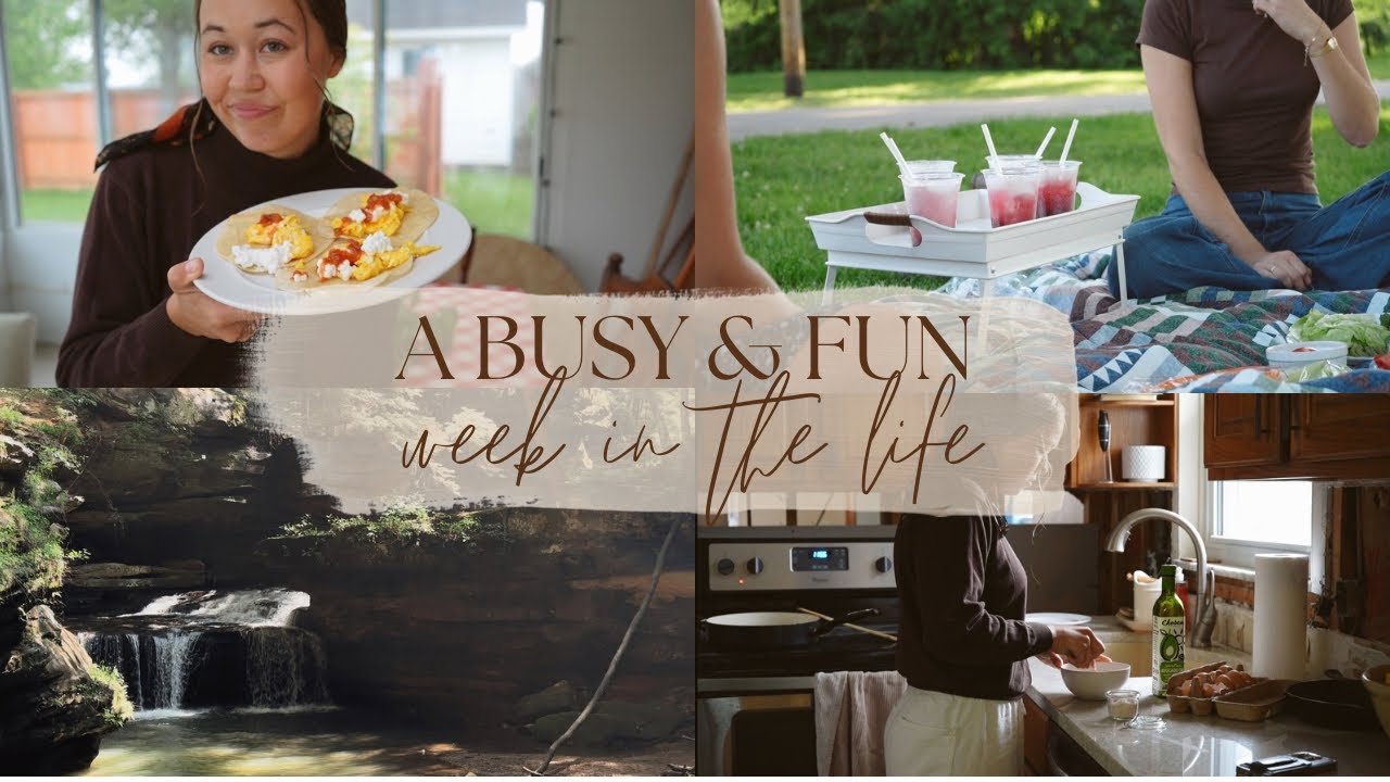 WEEK IN THE LIFE | living in a construction zone, camping, and a girls ...