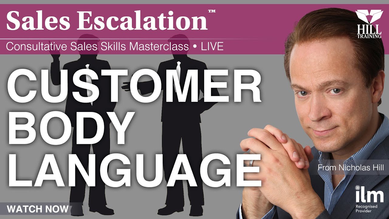 Customer Body Language (LIVE Consultative Sales Skills Masterclass ...