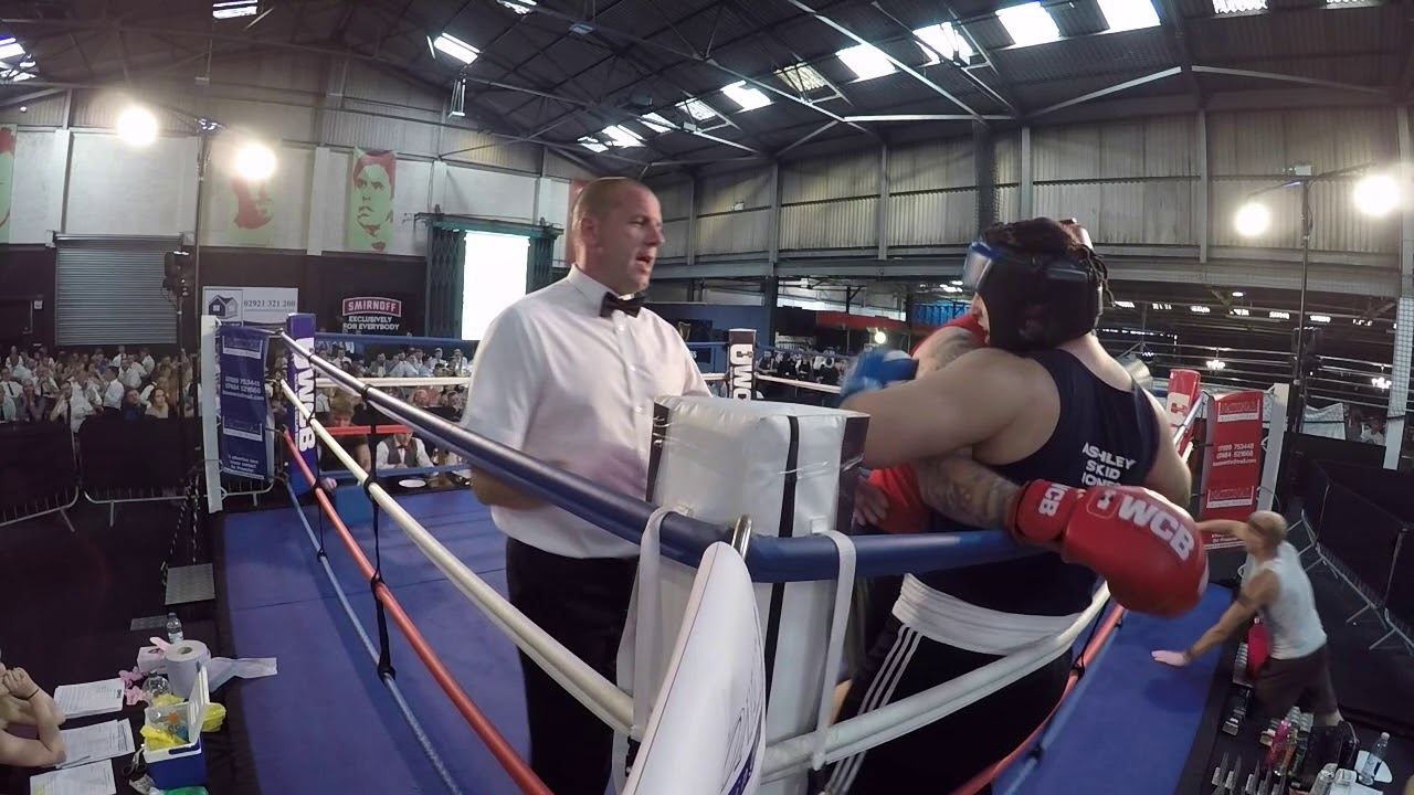 Ultra White Collar Boxing | Cardiff | Ashley Watts VS Ashley Jones ...