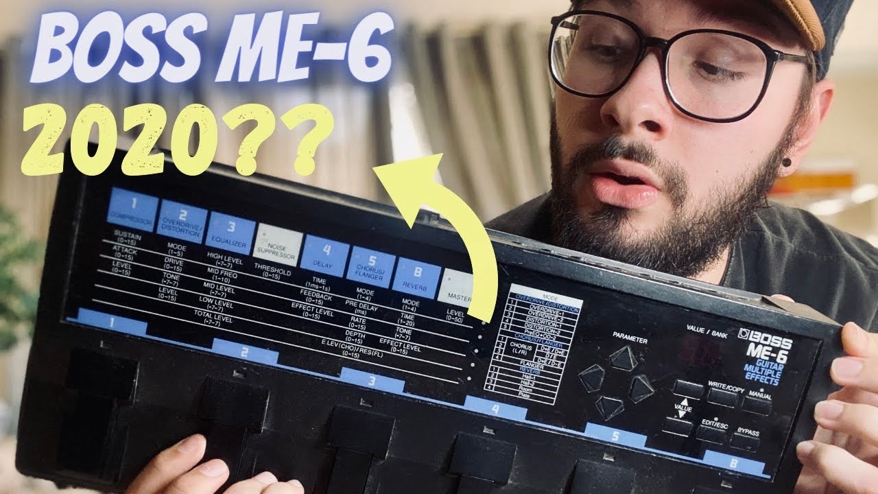 BOSS ME-6 em 2020 vale a pena? (Minha Opinião) - YouTube