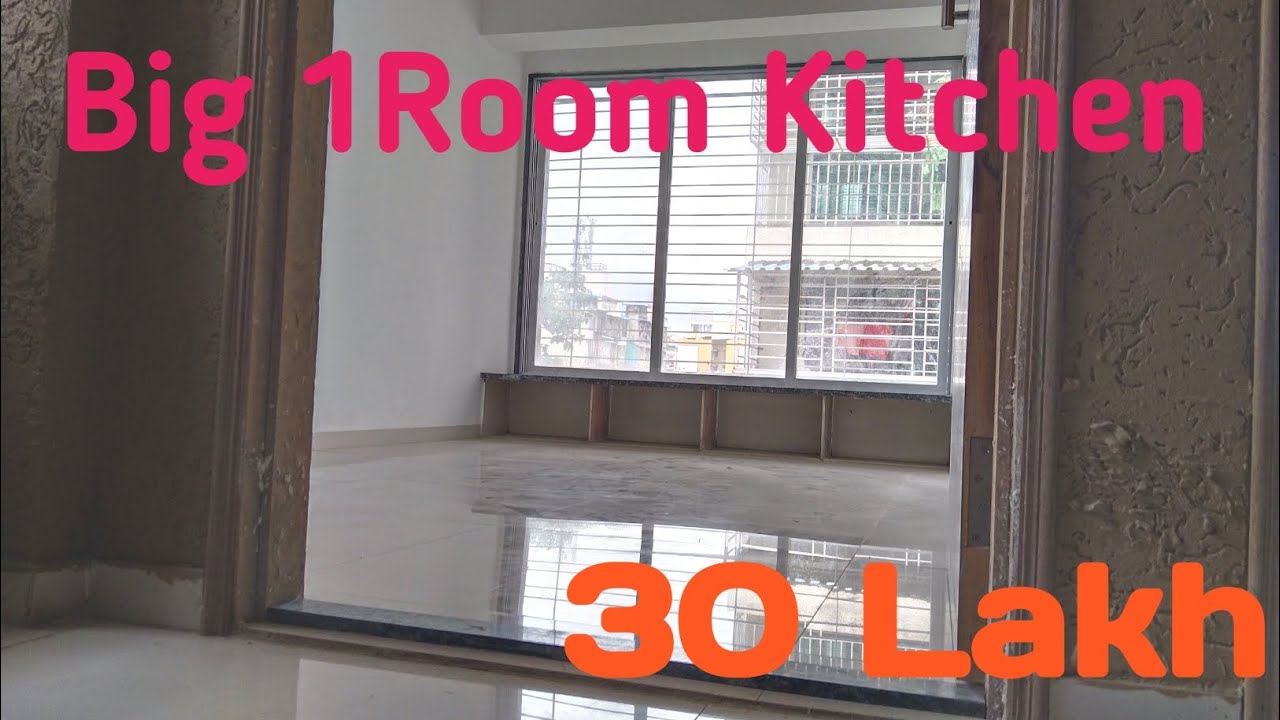 1RK BIG SIZE FLAT FOR SELL NAVI MUMBAI ULWE FLAT PRICE - YouTube