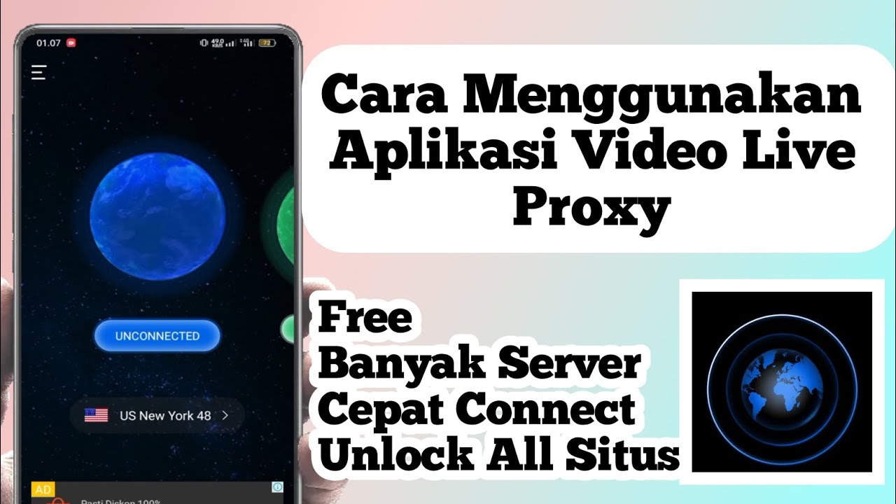Cara Menggunakan Aplikasi Video Live Proxy | Cara Pakai Aplikasi Video ...