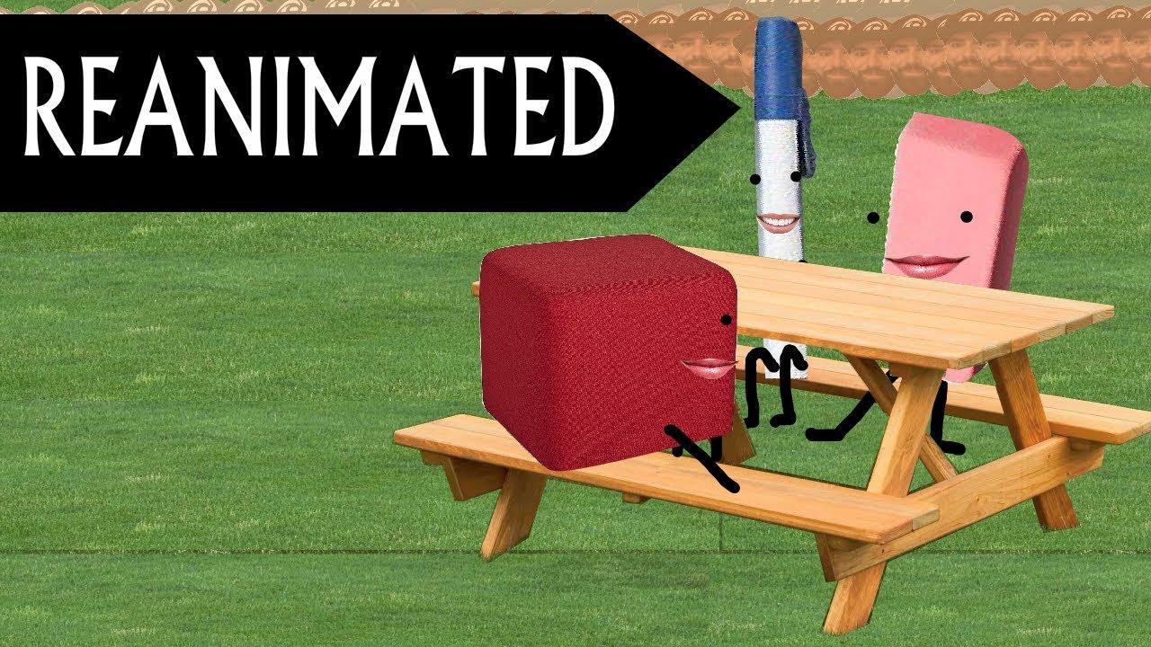 Pen And Eraser From Bfdi