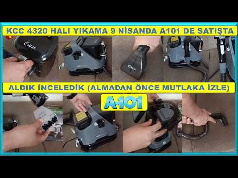 🚨 A101 Kiwi KCC-4320 Koltuk Temizleme Ve Halı Yıkama Makinesi 👉İNCELEME VİDEOSU | 9 Nisanda A101 de