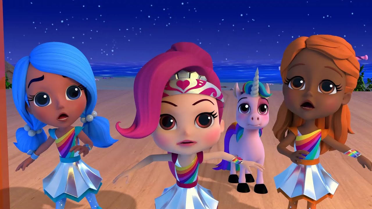 Floof the Unicorn's New Trick 🦄 & Preston's Party! 🥳🎉 Rainbow Rangers 🌈 - YouTube