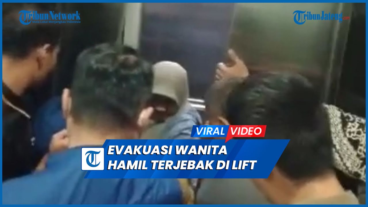 Detik-detik Menegangkan Evakuasi Wanita Hamil Terjebak di Lift Balai ...