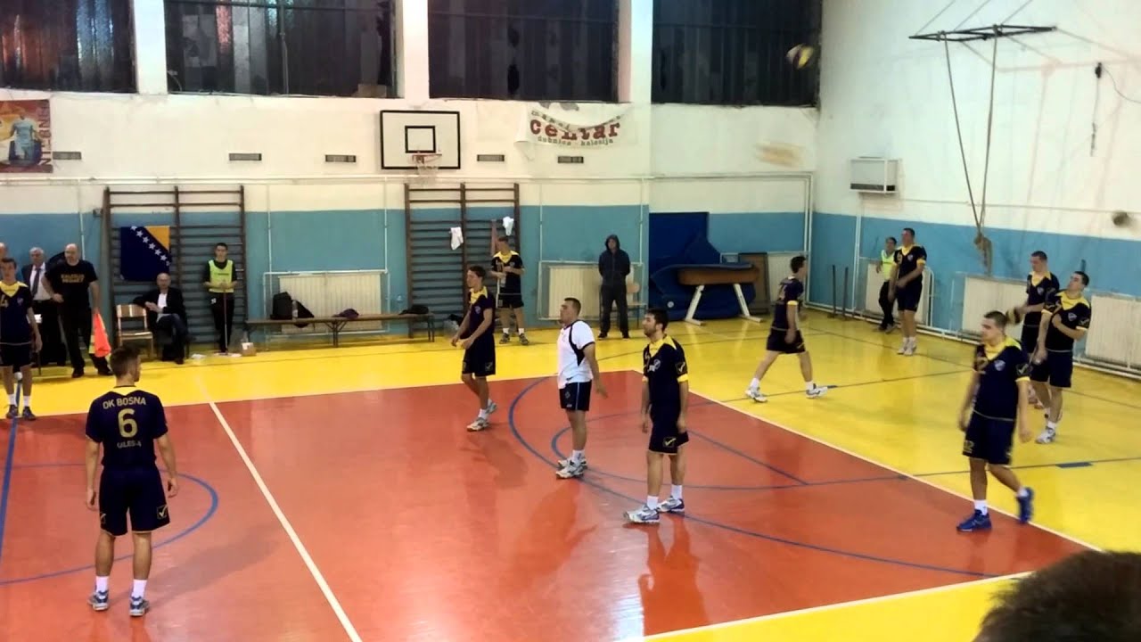 OK Bosna Kalesija - OK Borac Banja Luka 3:2 (8.11.2014.) - YouTube