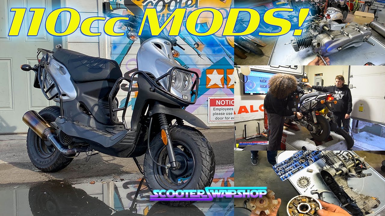 Genuine 110cc Rattler engine installed in a roughhouse 50. PT.3 - YouTube