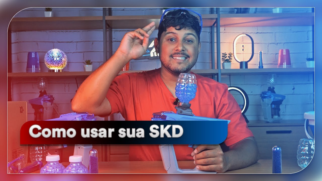 SKD - Aprenda usar sua SKD Blaster #skd #skdblasterbrasil #orbeez - YouTube