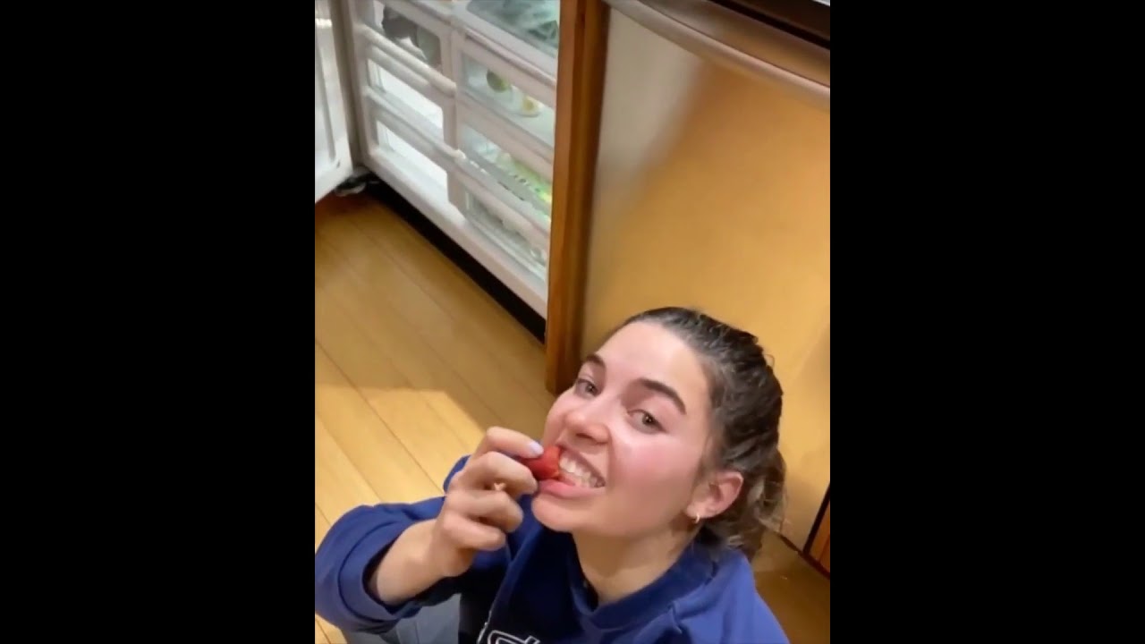 Professional Climber Brooke Raboutou Climbing Inside Her House During ...