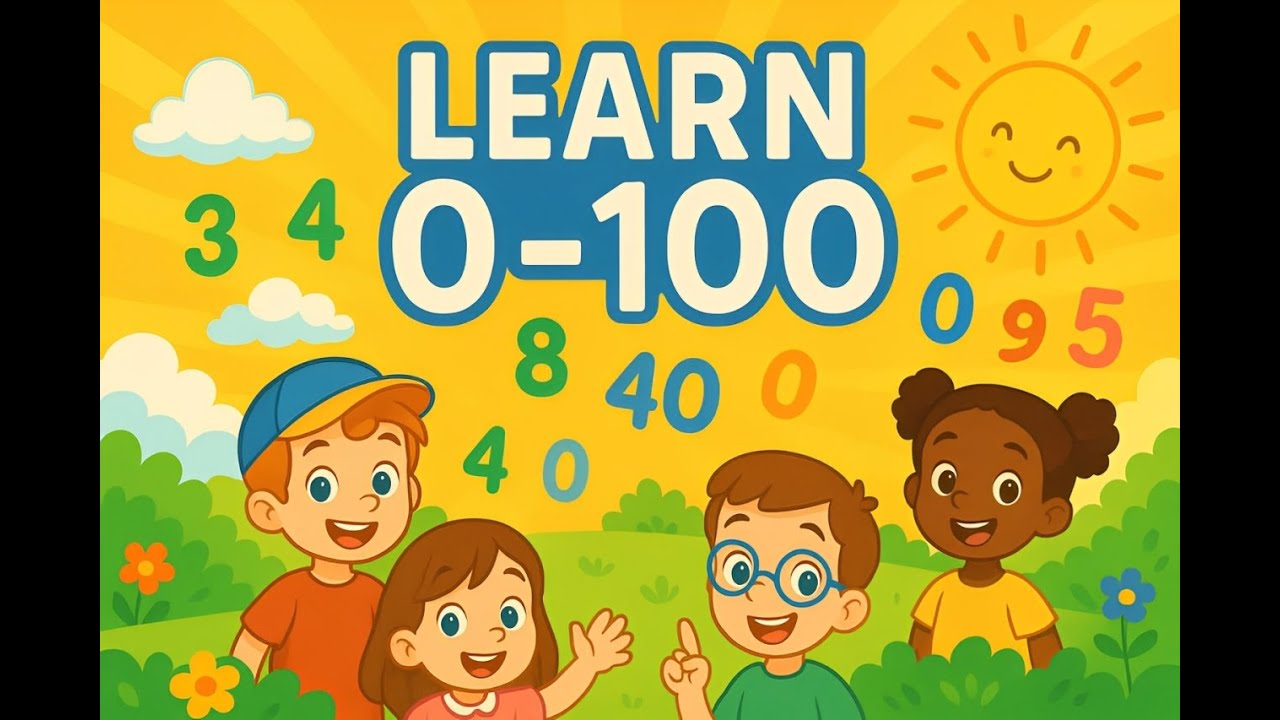 Learn Numbers 0 to 100 | Counting Song for Kids, Preschool | Little ...